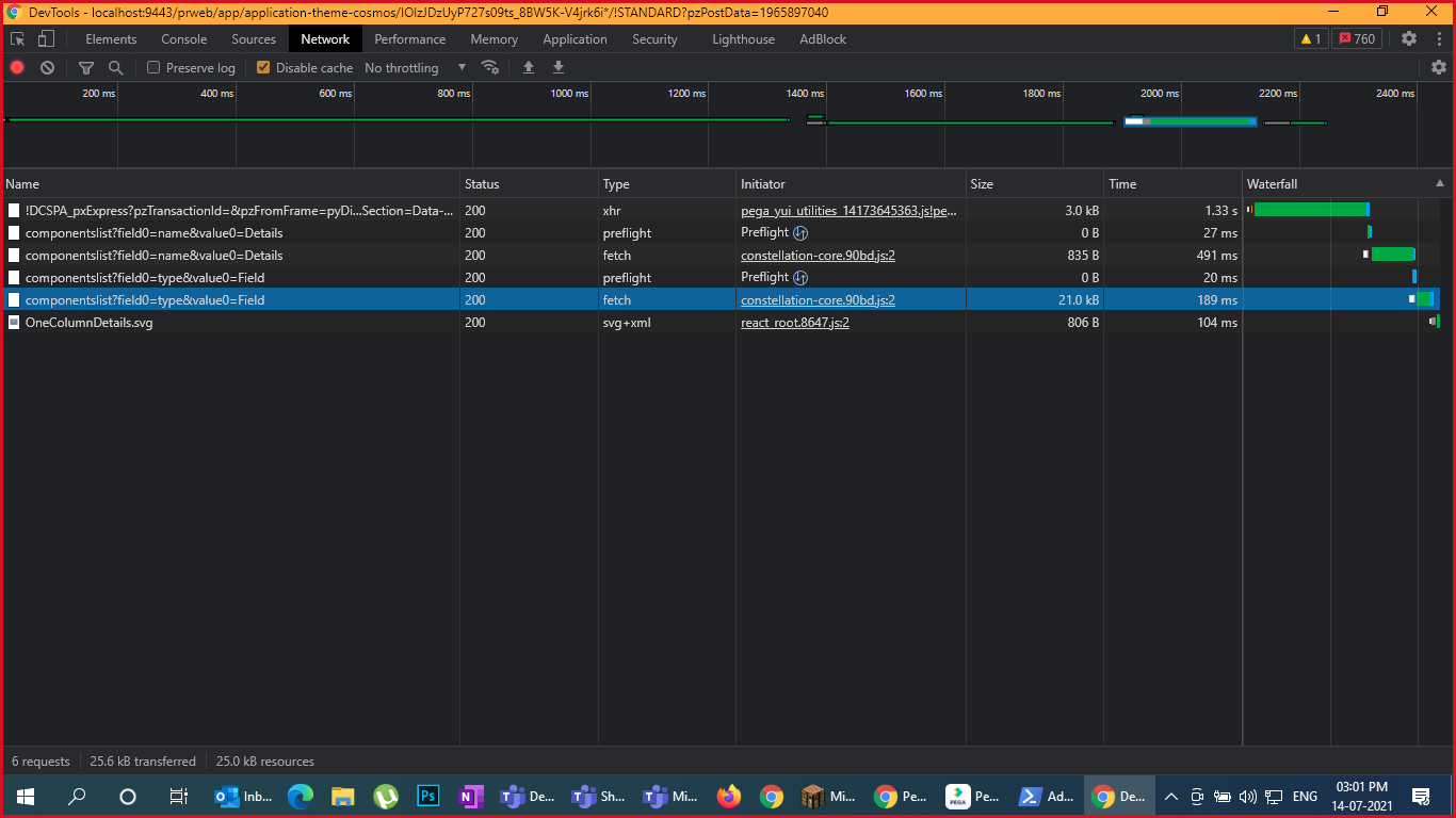 Non-availability of UI component on Cosmos react Pega 8.6(Personal ...